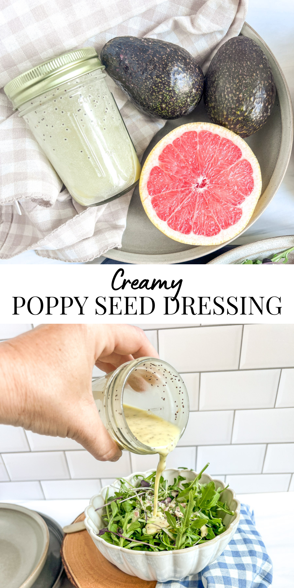 Best Creamy Poppy Seed Dressing - Healthy & Easy - Cooking With Lori