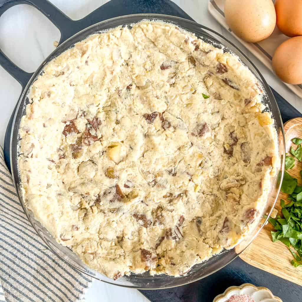 Delicious Potato Crust Quiche - Easy & Healthy - Cooking With Lori