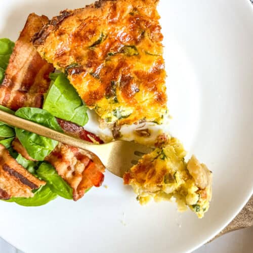 Delicious Potato Crust Quiche - Easy & Healthy - Cooking With Lori